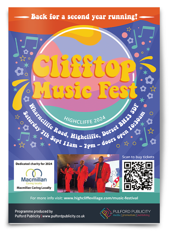 Cliff Top Music festival - Pulford Publicity